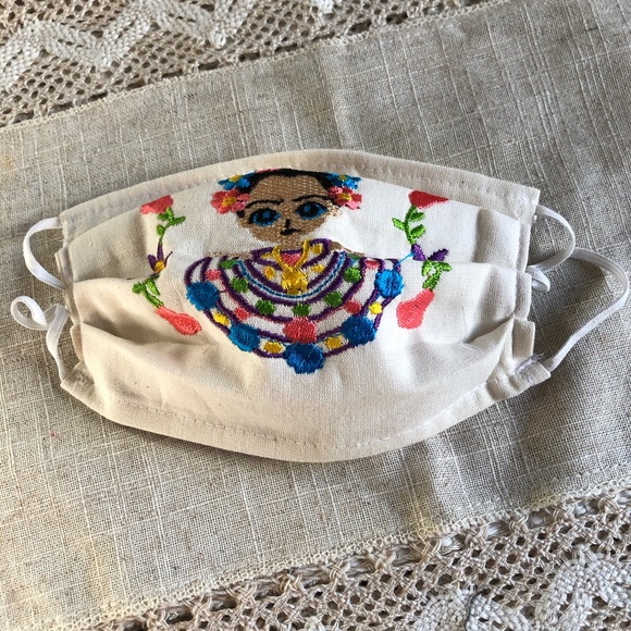 Accessories | Face Mask Frida Kahlo Beige Adult Size | Poshmark